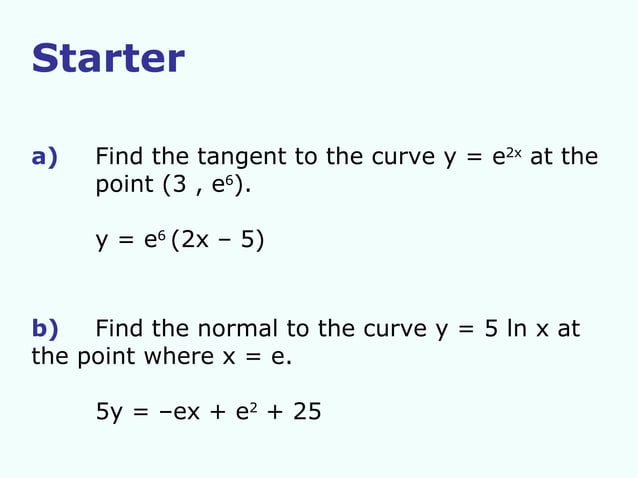 Core 4 Parametric Equations 2 Ppt