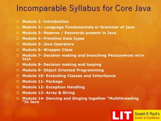 Java training in Bhubaneswar | PPT