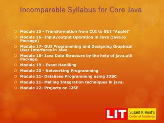 Java training in Bhubaneswar | PPT