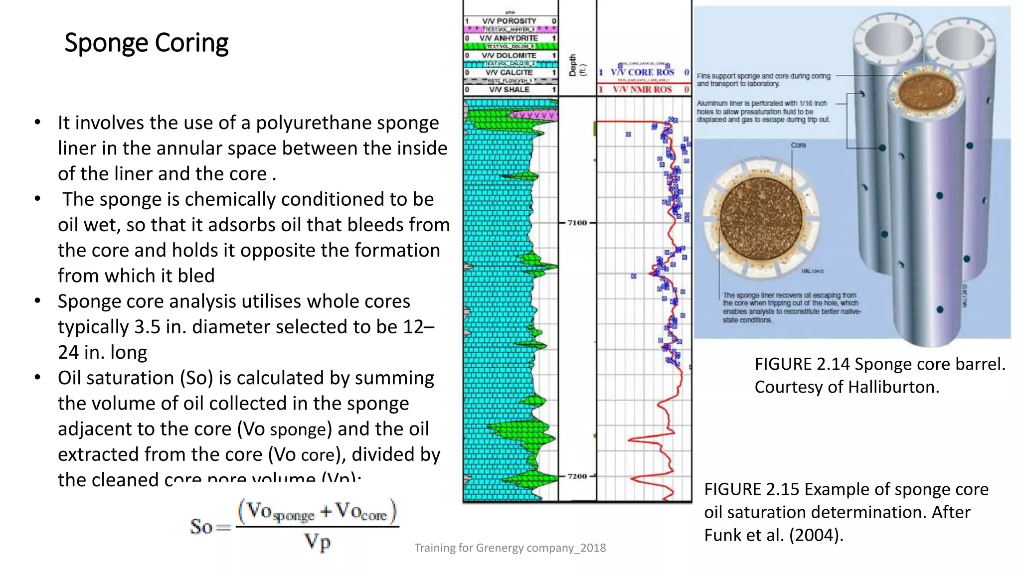 Core analysis & wellsite core acquisition, handling and transportation ...