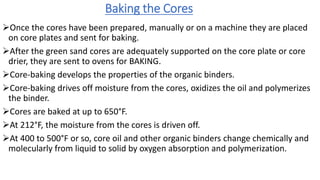 core and core making for foundry tech .pptx
