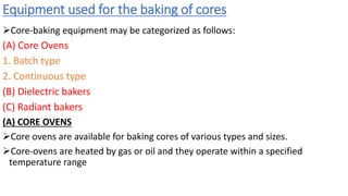 core and core making for foundry tech .pptx