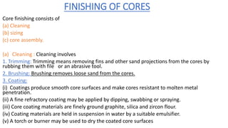 core and core making for foundry tech .pptx