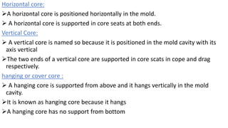 core and core making for foundry tech .pptx