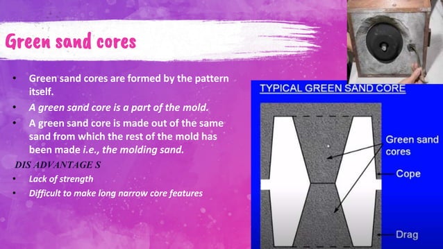 Core and core prints and types of cores by polayya chintada | PPTX ...