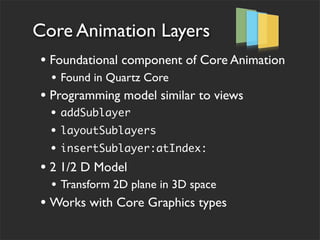 Core Animation | PPT