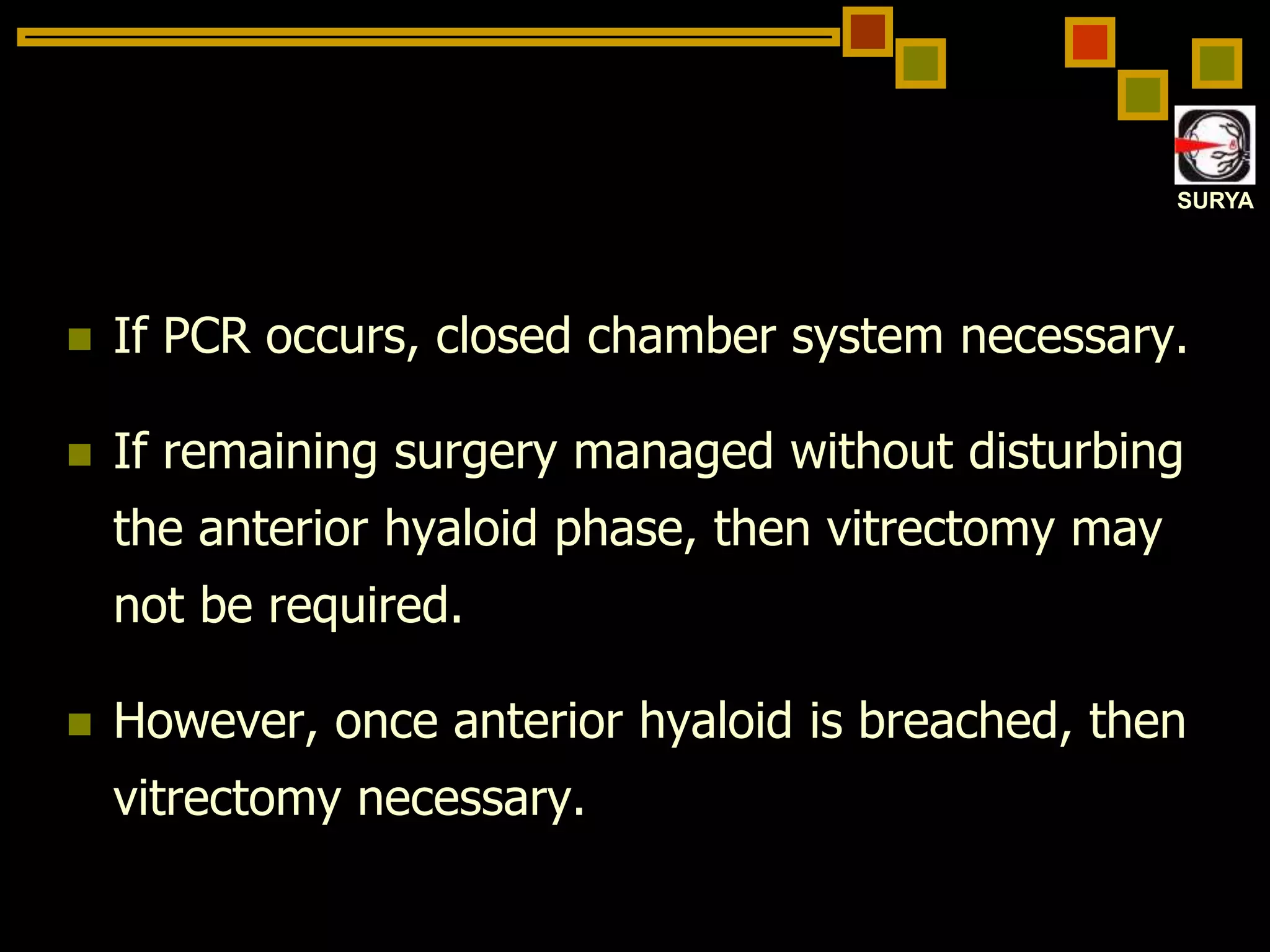 Core anterior vitrectomy DR AJAY DUDANI | PPT | Eye and Vision ...