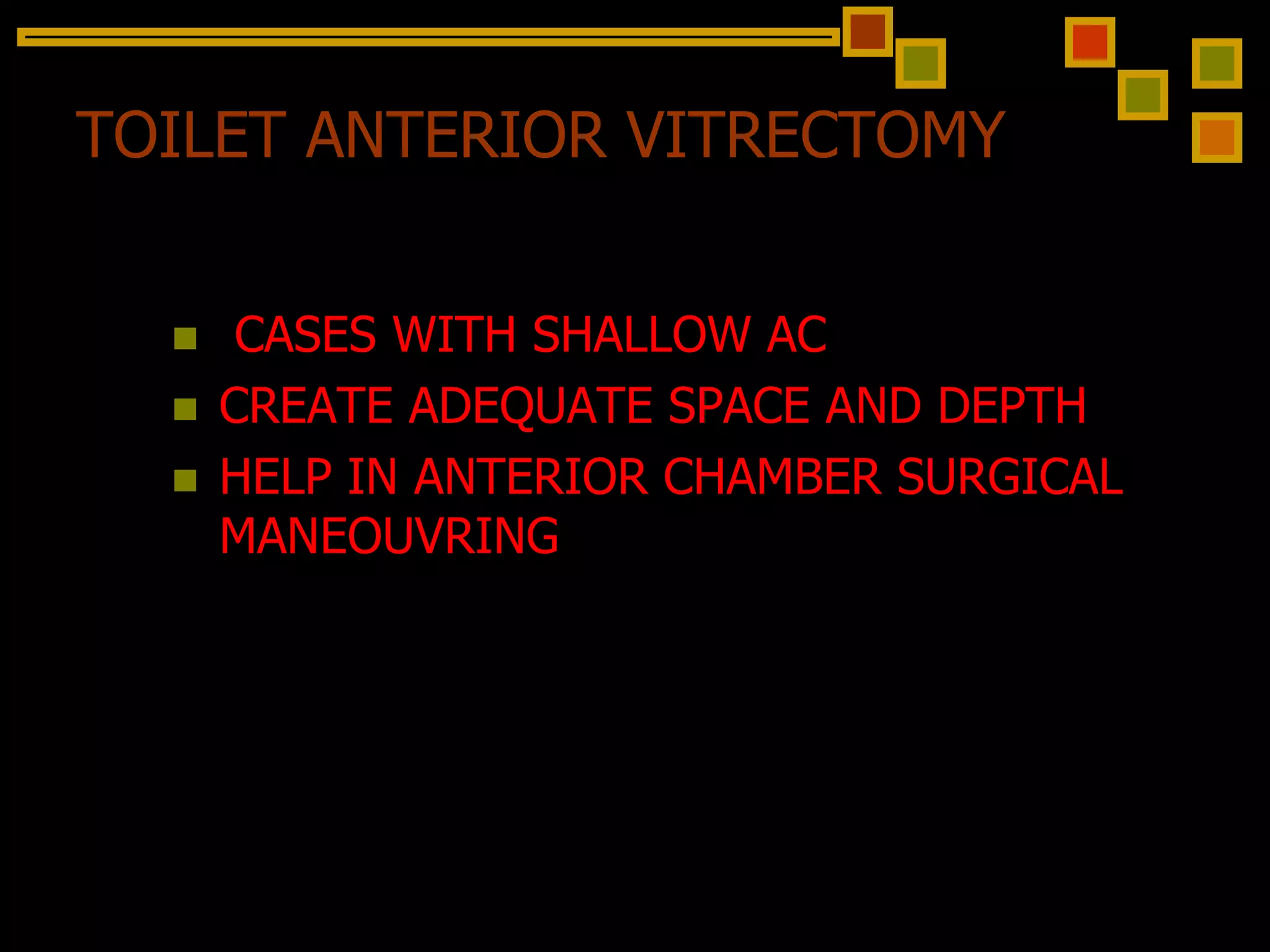 Core anterior vitrectomy DR AJAY DUDANI | PPT | Eye and Vision ...