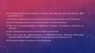 Core banking chapter 4 | PPT