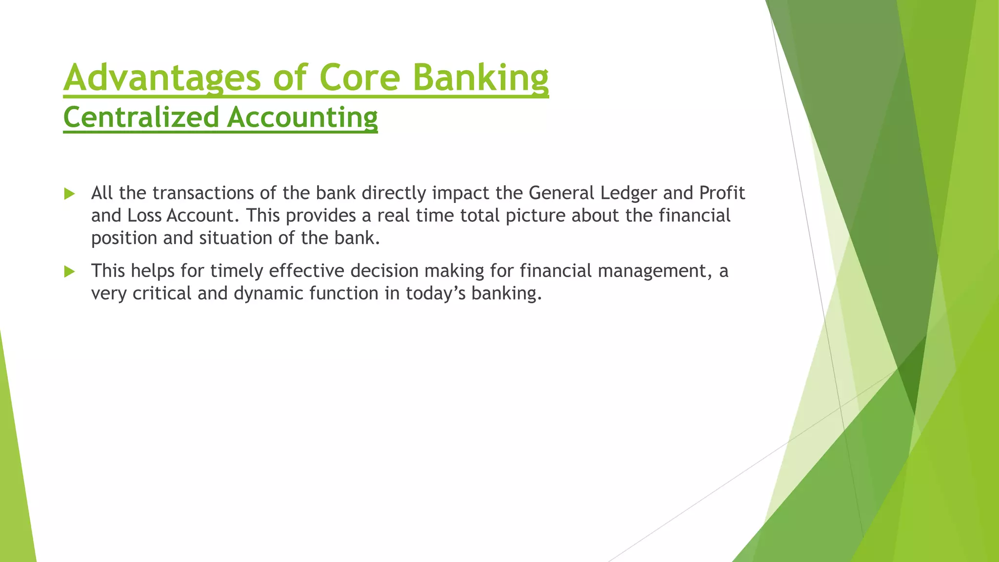 Core banking system | PPTX