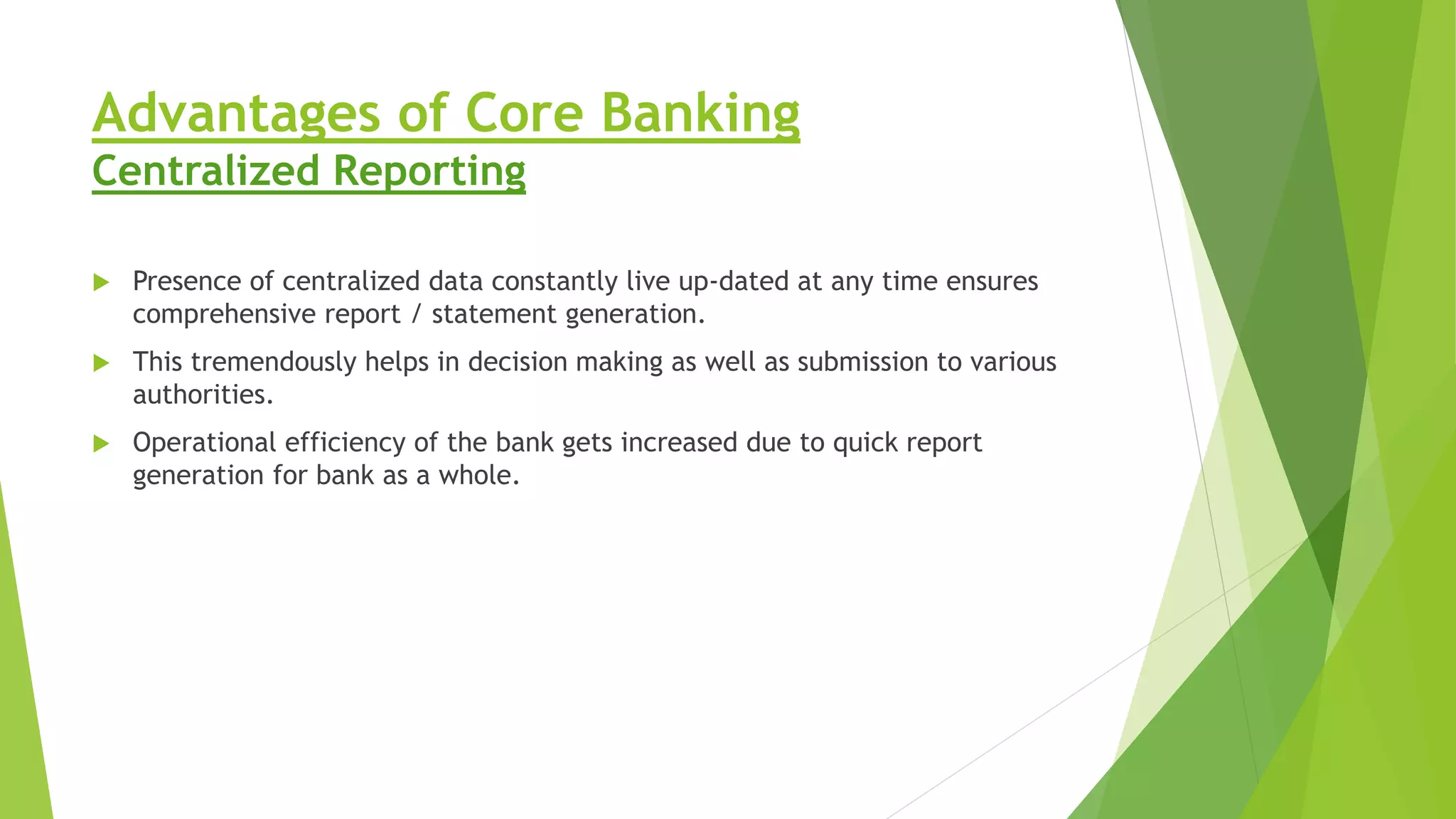 Core banking system | PPTX