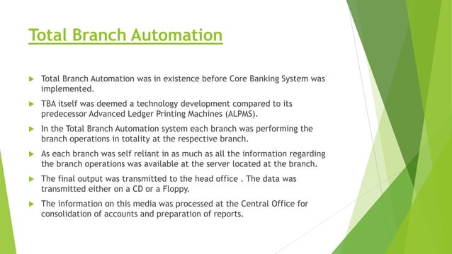 Core banking system | PPTX