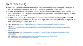 CoreBigBench: Benchmarking Big Data Core Operations | PDF