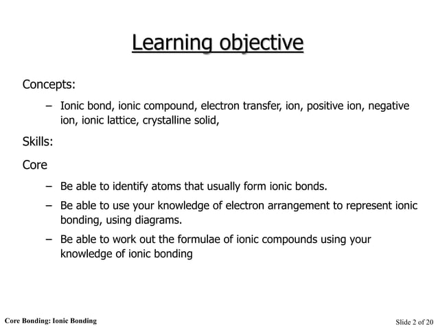 Core Bonding - Ionic Bonding.pptx