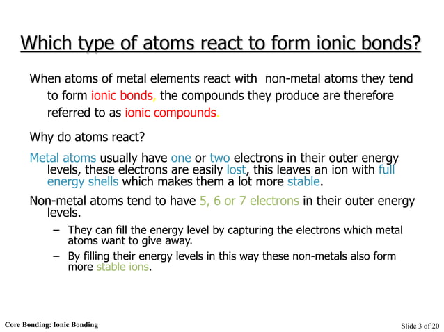 Core Bonding - Ionic Bonding.pptx