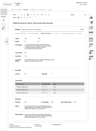 Core campus - student dashboard | PDF