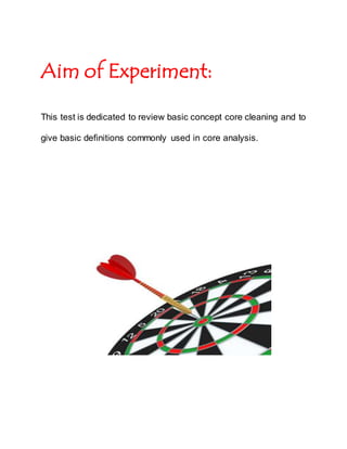 Core cleaning | DOCX