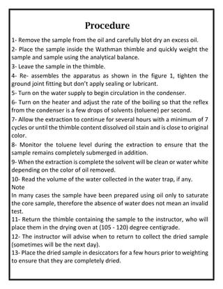 Core cleaning (reservoir engineering) | PDF