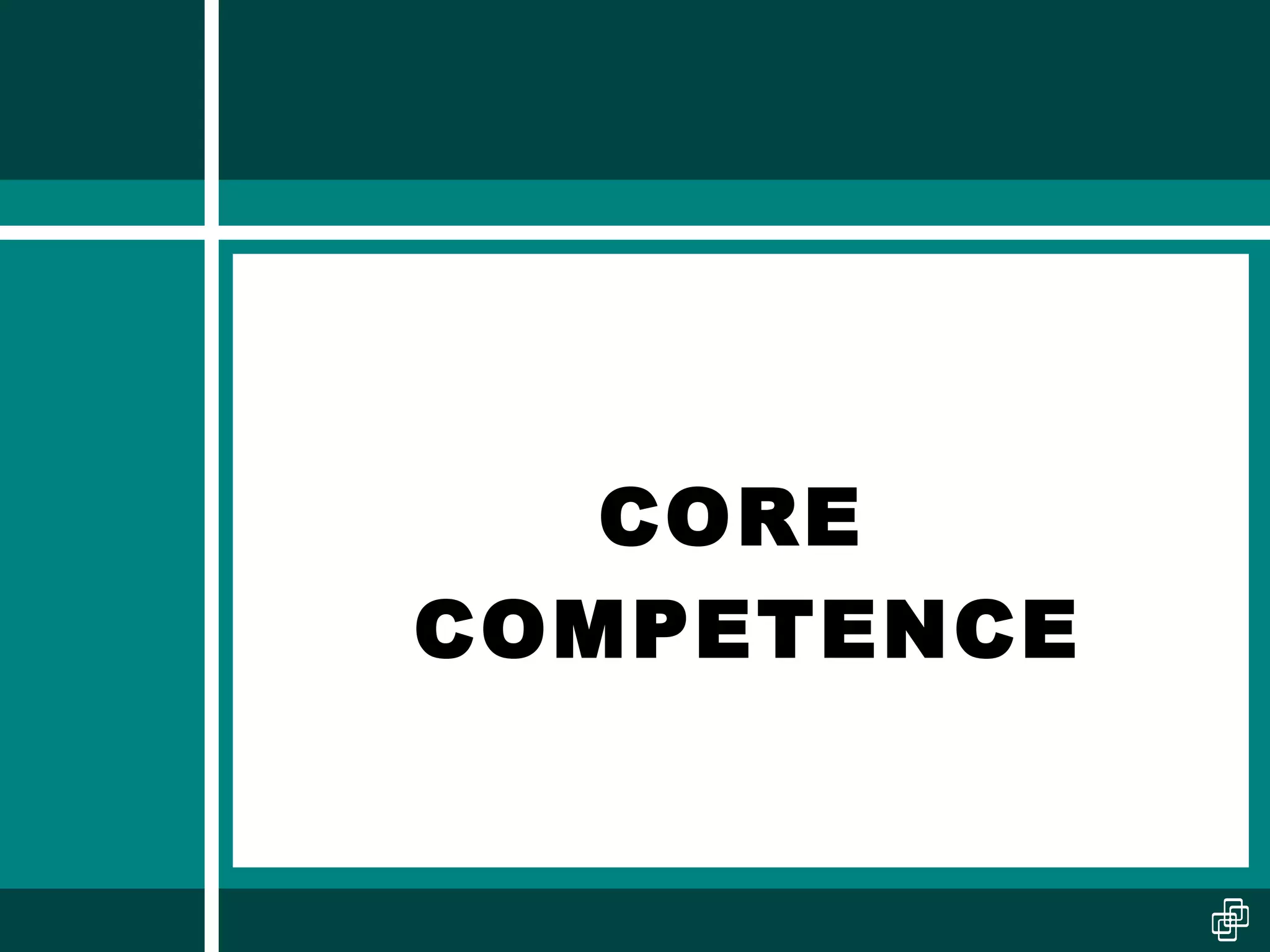 Core Competence | PPT