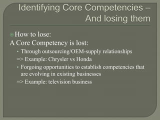Core competence | PPT
