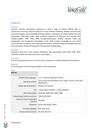 Core competence doc | PDF