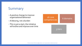 Core competencies - Medical Development Division | PPTX