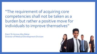 Core competencies - Medical Development Division | PPTX
