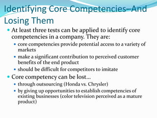 Core competencies | PPTX