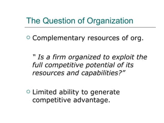 Core Competency & Competitive Advantage | PPT