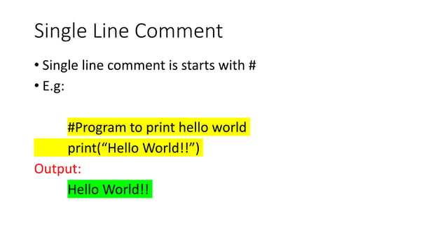 Core Concept_Python.pptx | Programming Languages | Computing