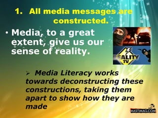 Core concepts of media | PPTX