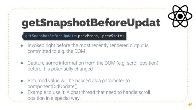 React Workshop: Core concepts of react | PPTX