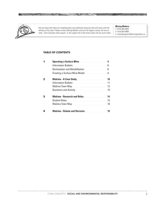 Core Concepts Social Environmental Responsibility | PDF