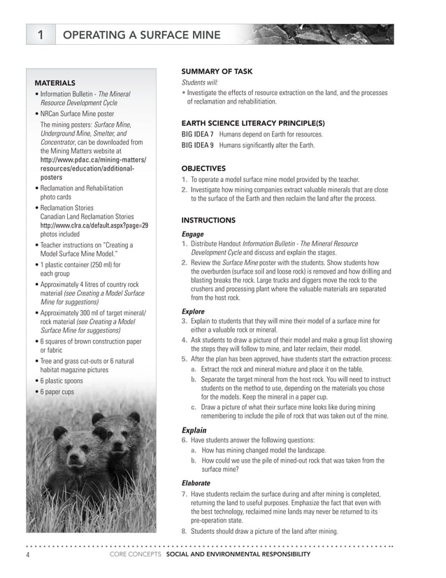 Core Concepts Social Environmental Responsibility | PDF