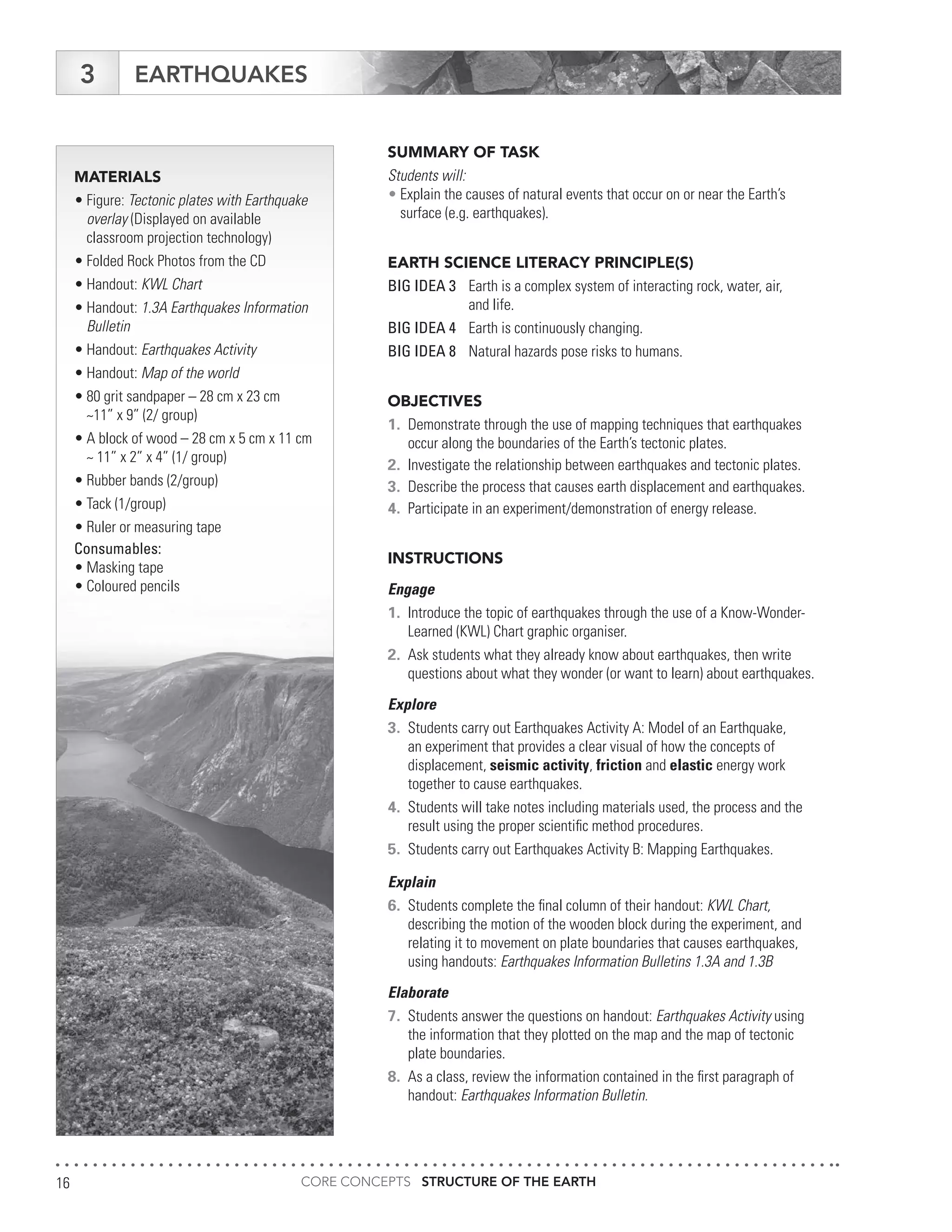 Core Concepts Structure of the Earth | PDF