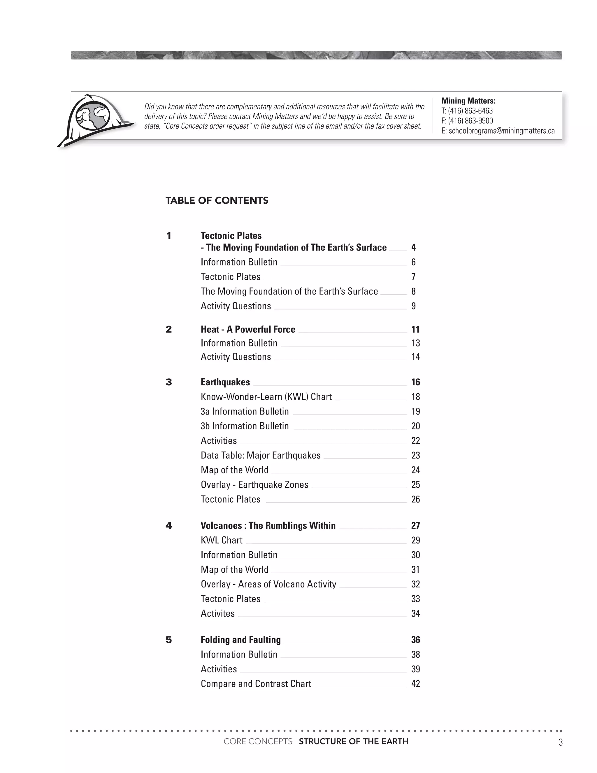 Core Concepts Structure of the Earth | PDF