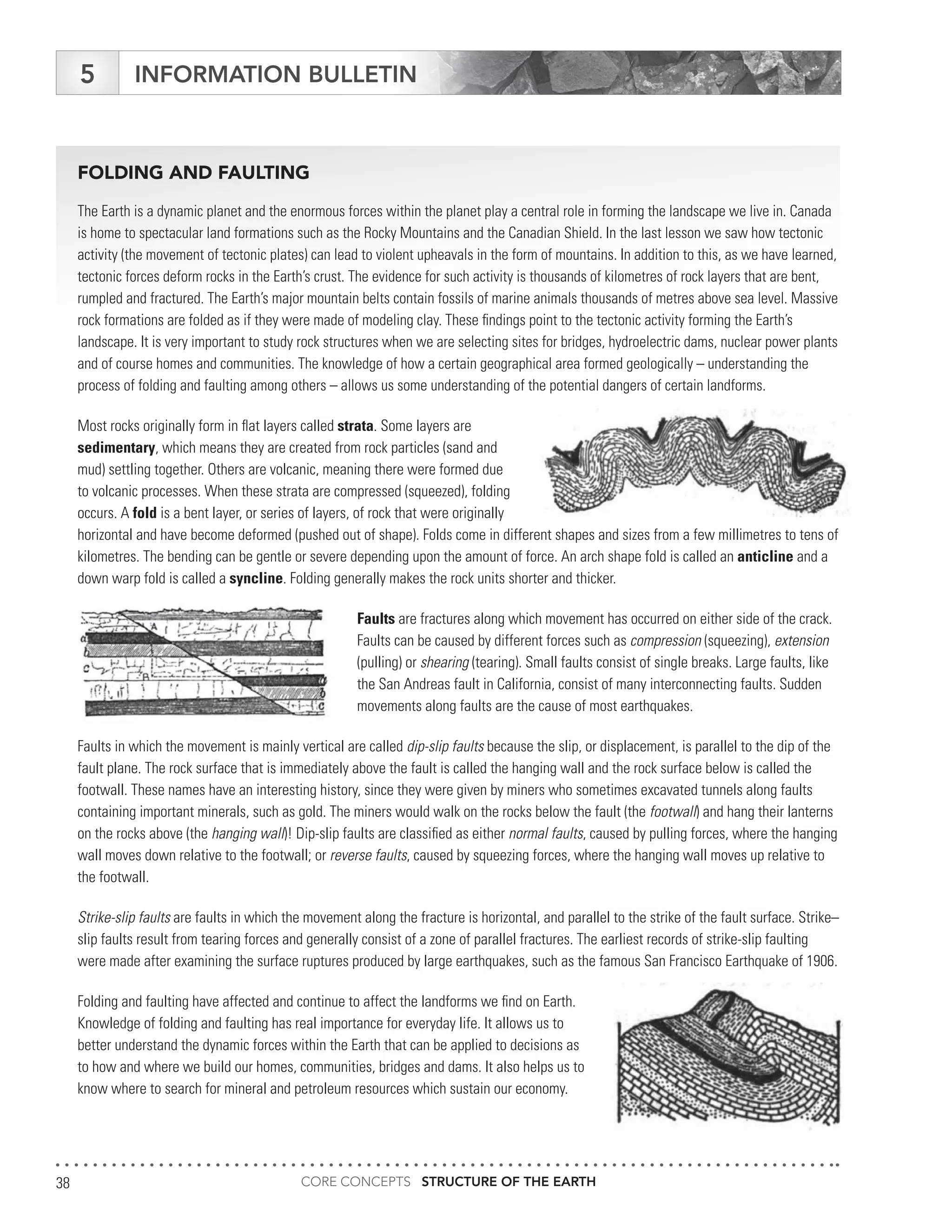 Core Concepts Structure of the Earth | PDF