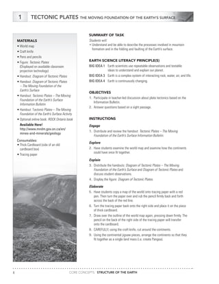 Core Concepts Structure of the Earth | PDF