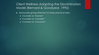 Integrating a Wellness Model in Addictions Counseling, CORE 2017 ...
