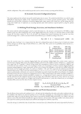 Economic Excavator Configuration for Earthwork Scheduling | PDF