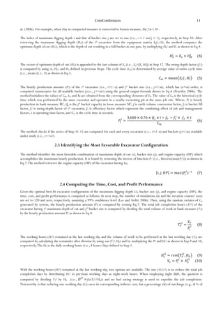 Economic Excavator Configuration for Earthwork Scheduling | PDF