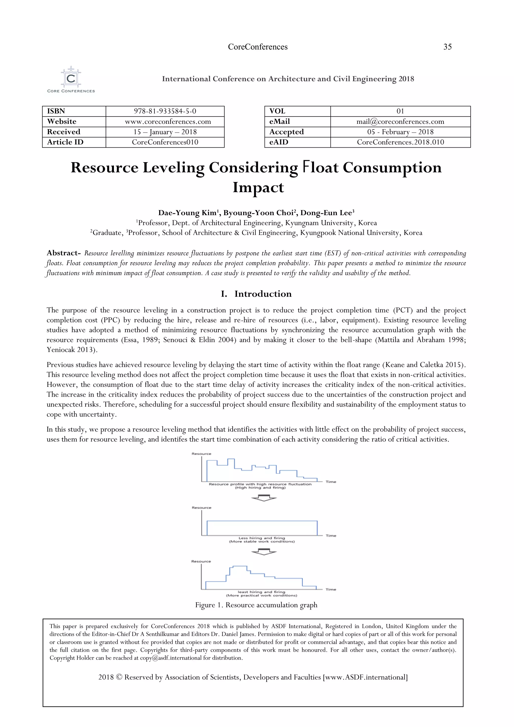 Resource Leveling Considering Float Consumption Impact | PDF