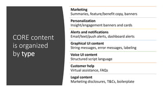 CORE content: An omnichannel-first approach | PPT | Free Download