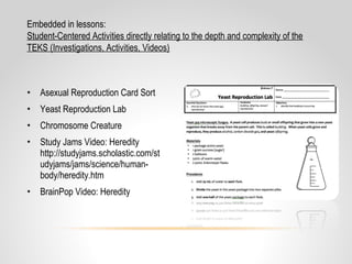 Core Content Coaching Grade 7 4th SW Heredity & Reproduction 14-15 | PPT