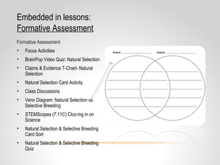 Core Content Coaching Grade 7 Natural Selection & Selective Breeding 14 ...