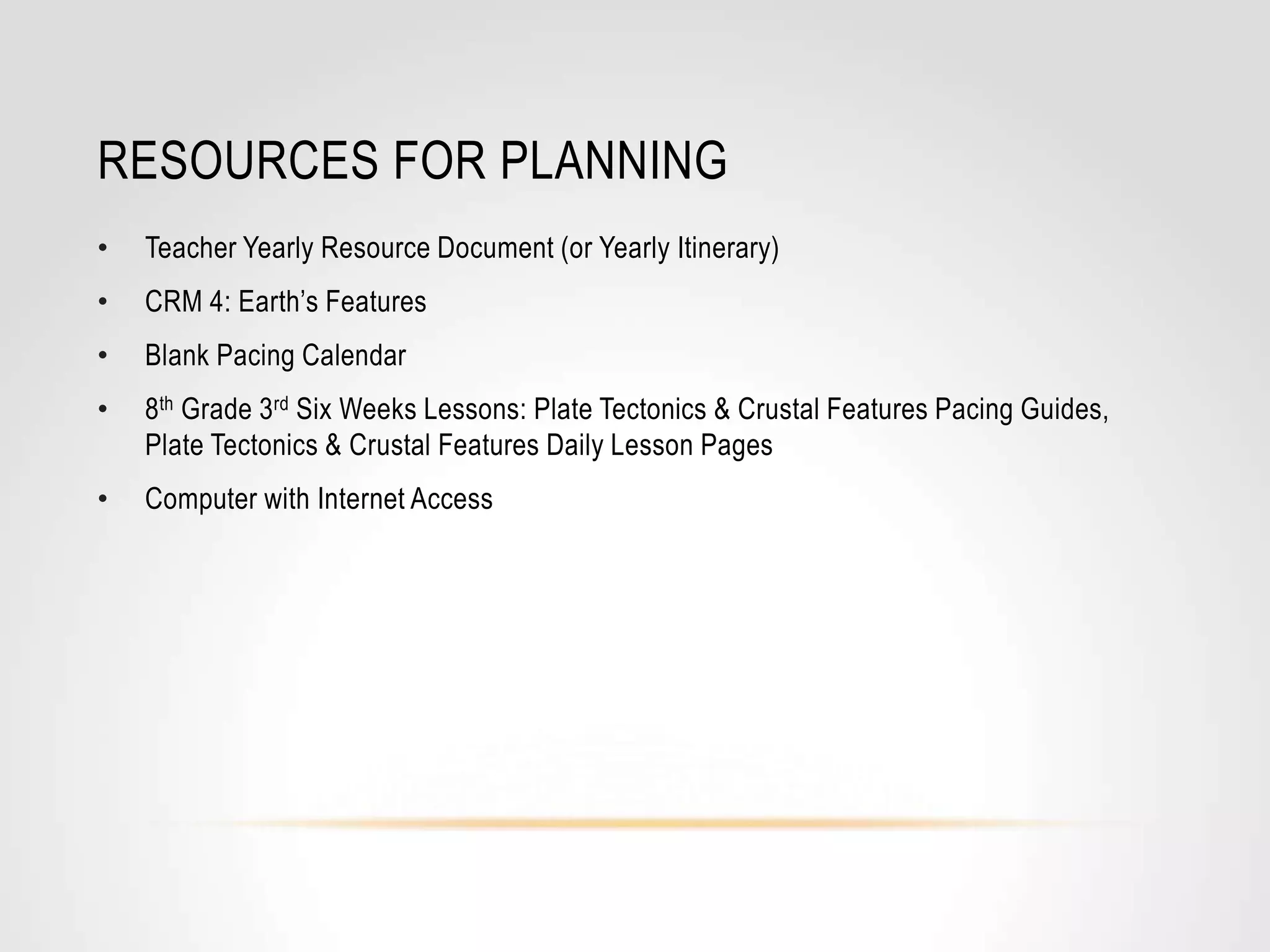 Core Content Coaching Grade 8 Plate Tectonics and Crustal Features 14 ...