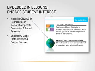 Core Content Coaching Grade 8 Plate Tectonics and Crustal Features 14-15 | PPT
