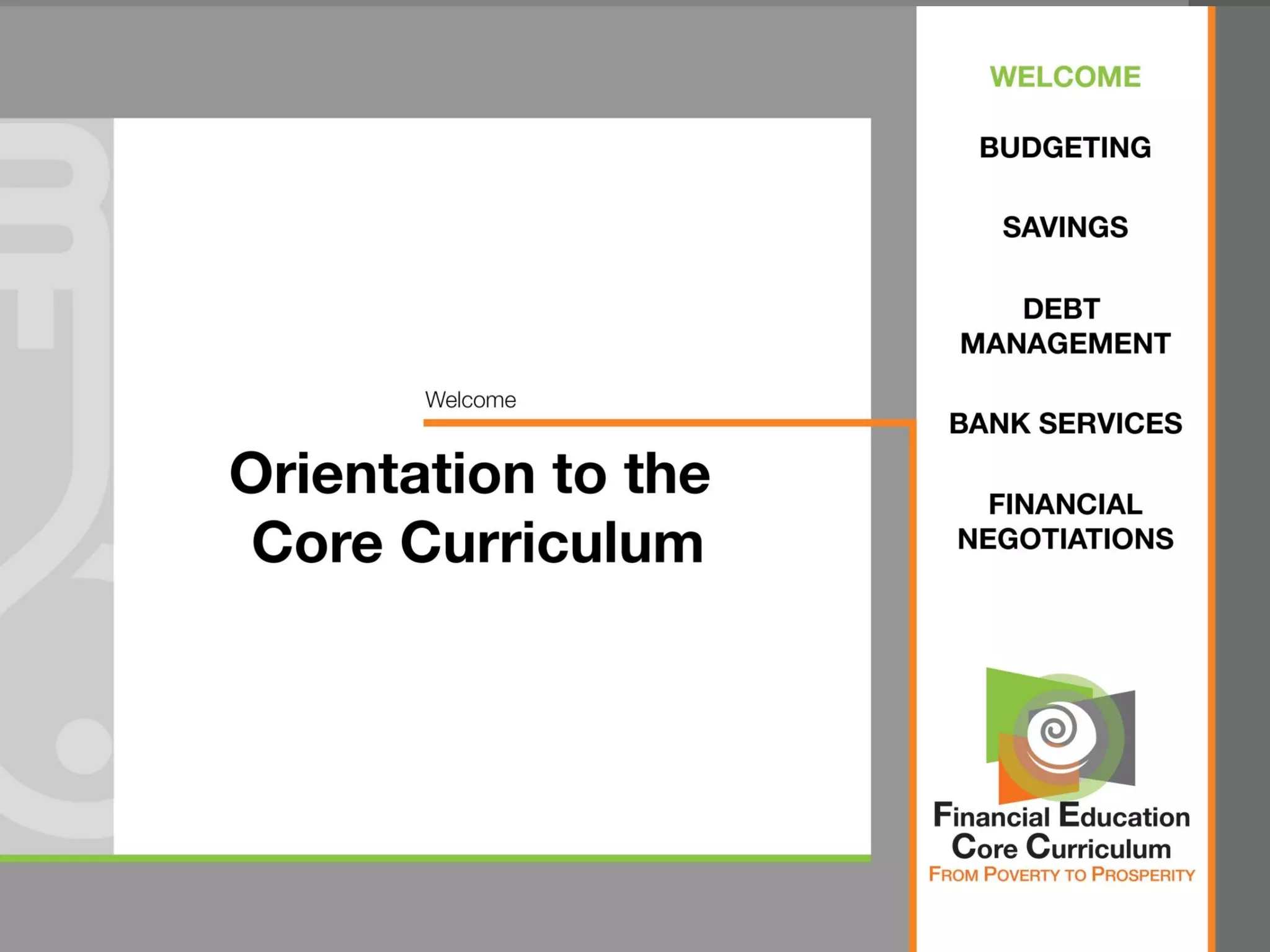 Core curriculum orientation ppt final v5 | PPT