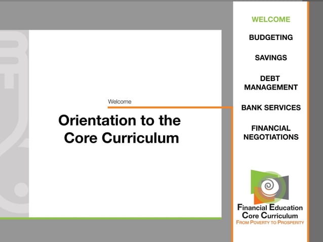 Core curriculum orientation ppt final v5 | PPT