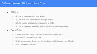 Core data in Swfit | PPT | Free Download